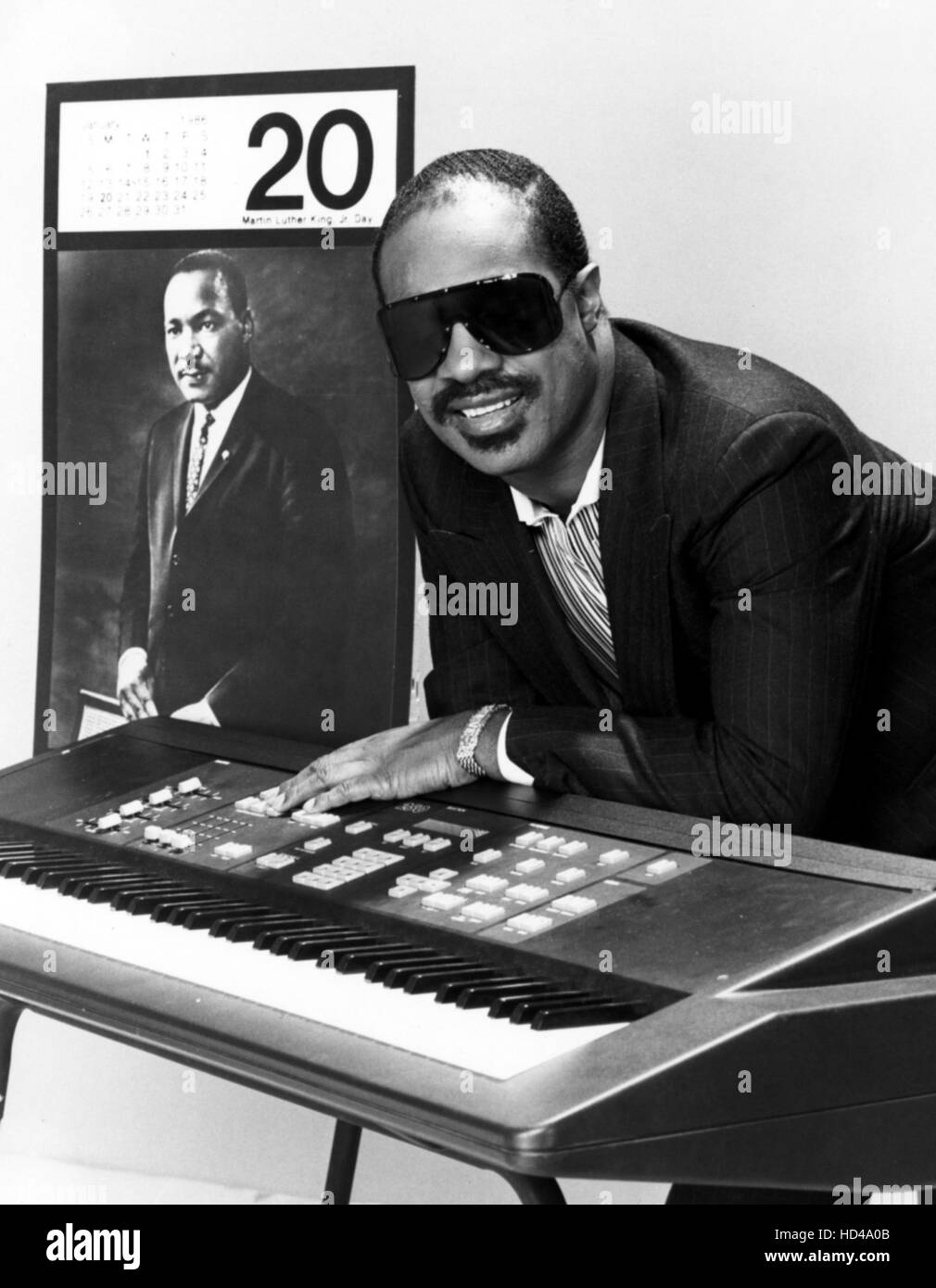 ALL-STAR TRIBUTE TO MARTIN LUTHER KING, Stevie Wonder, 1986 Stock Photo ...