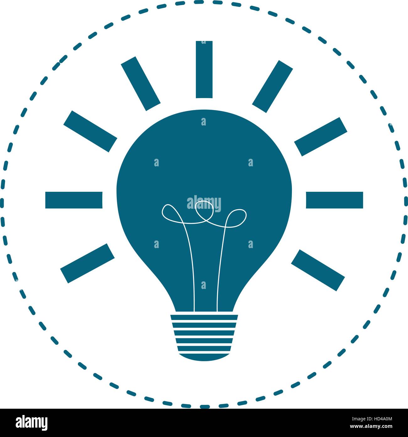 bulb light icon over white background. vector illustration Stock Vector ...