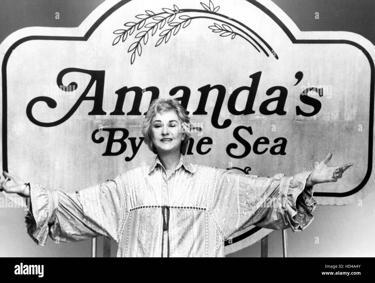 AMANDA'S (aka AMANDA'S BY THE SEA), Beatrice Arthur, ABC, 1983 Stock ...