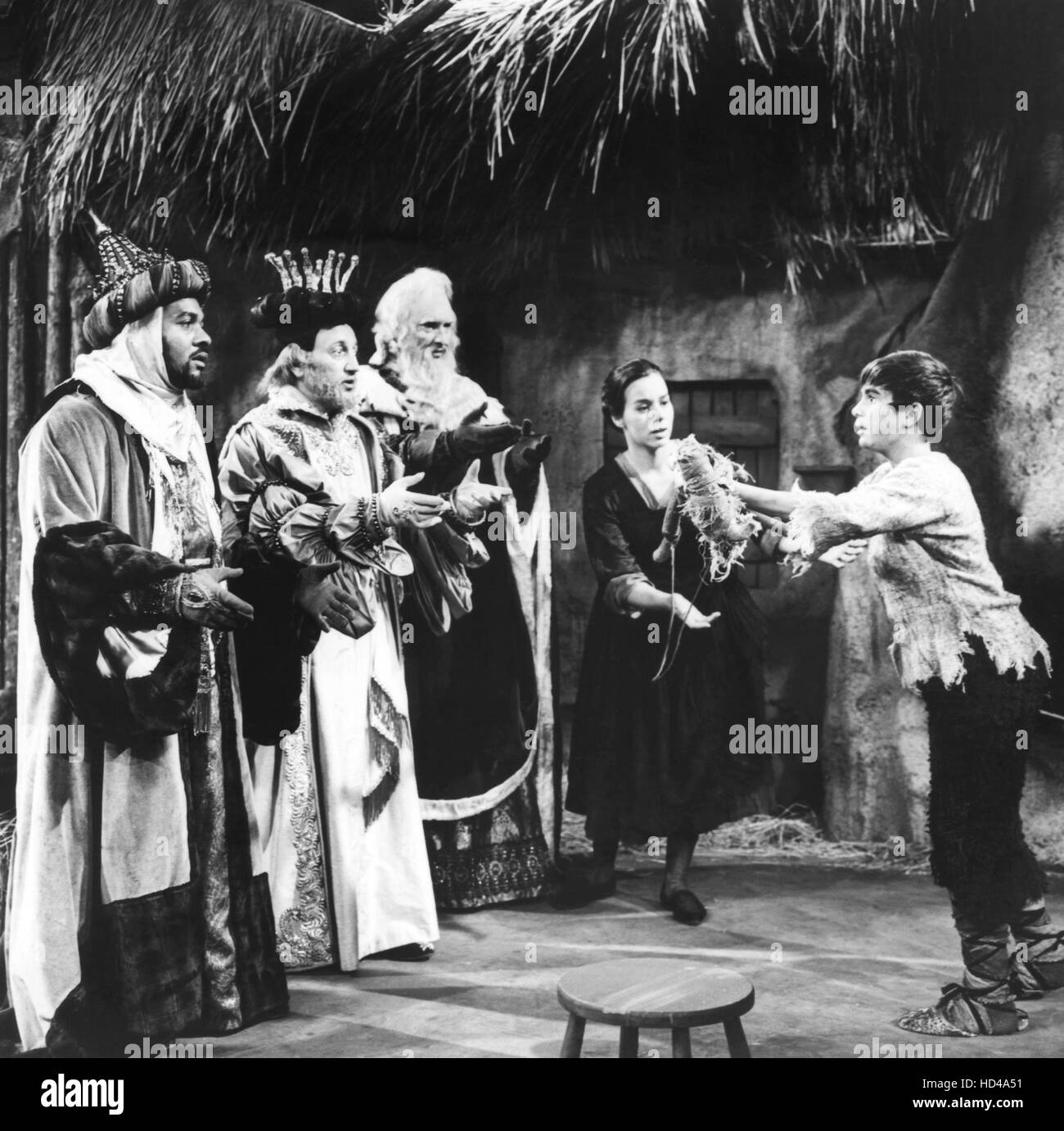 AMAHL AND THE NIGHT VISITORS, Martha King (2nd from right), Kurt ...