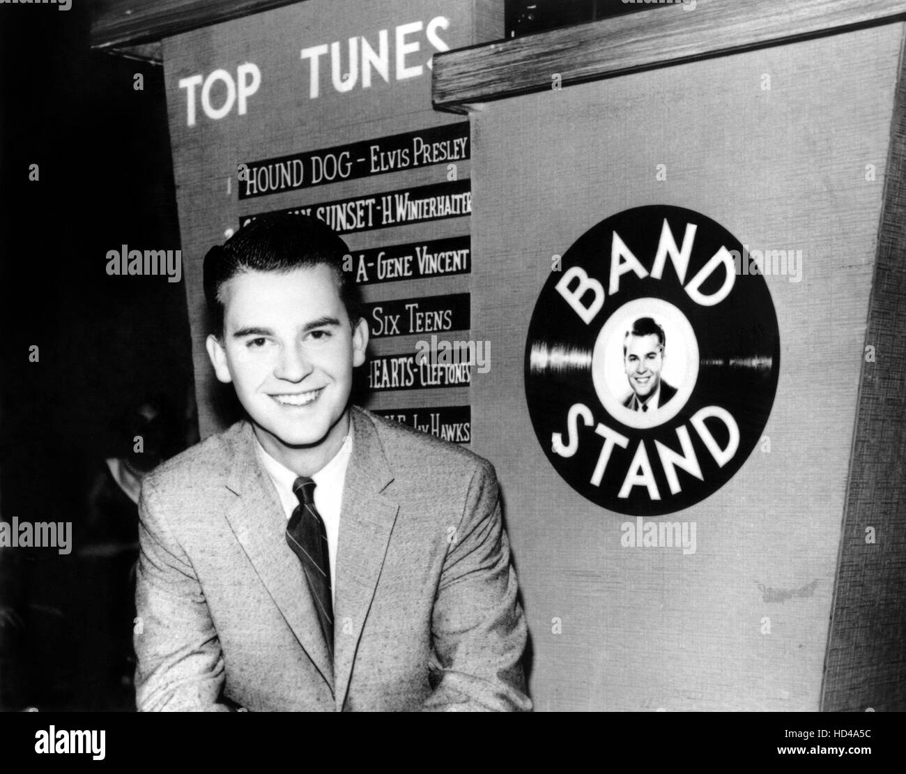 AMERICAN BANDSTAND (Philadelphia), Dick Clark, (1956), 1952-56 Stock ...
