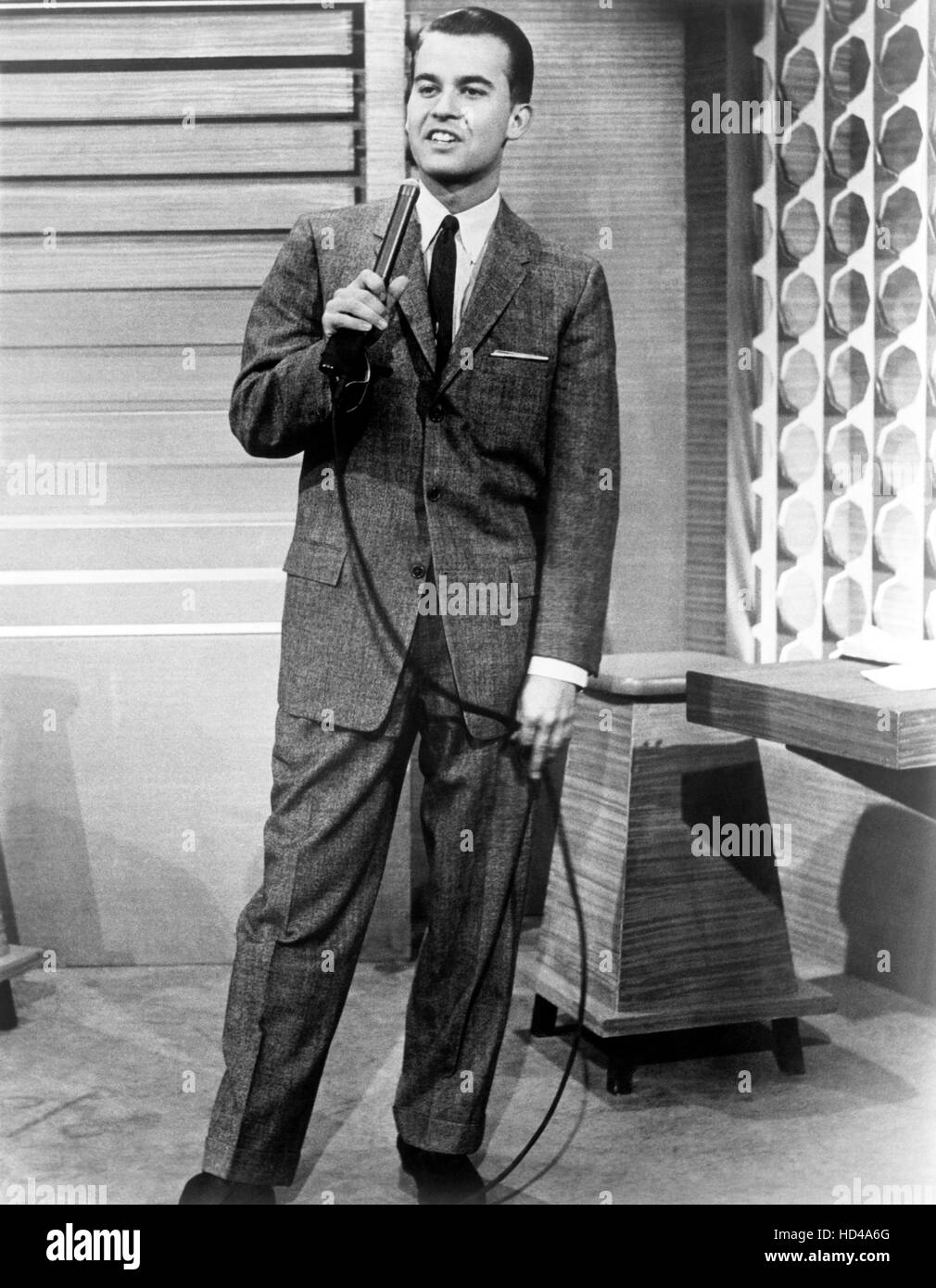 AMERICAN BANDSTAND, Dick Clark, (1950s), 1952-1989 Stock Photo - Alamy