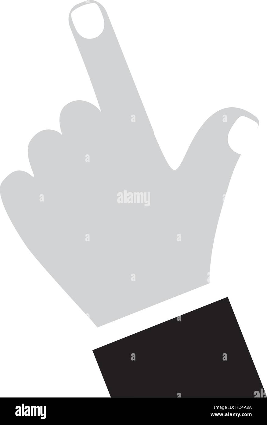 hand pointing icon Stock Vector Image & Art - Alamy