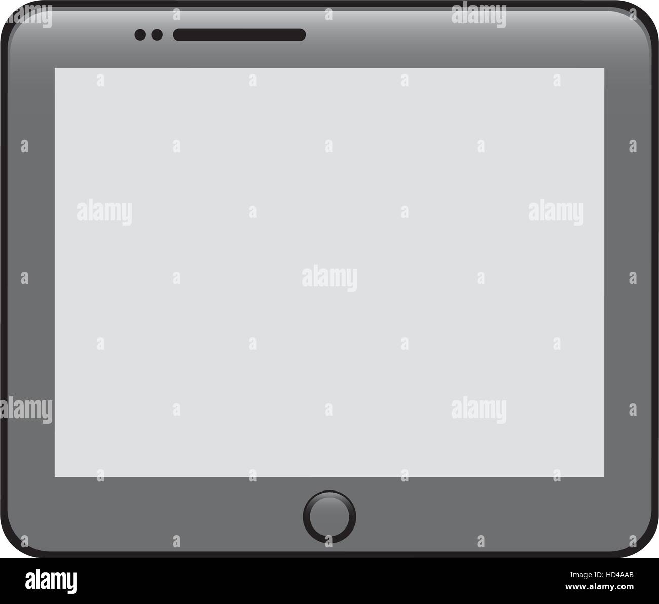 tablet device icon over white background. vector illustration Stock ...