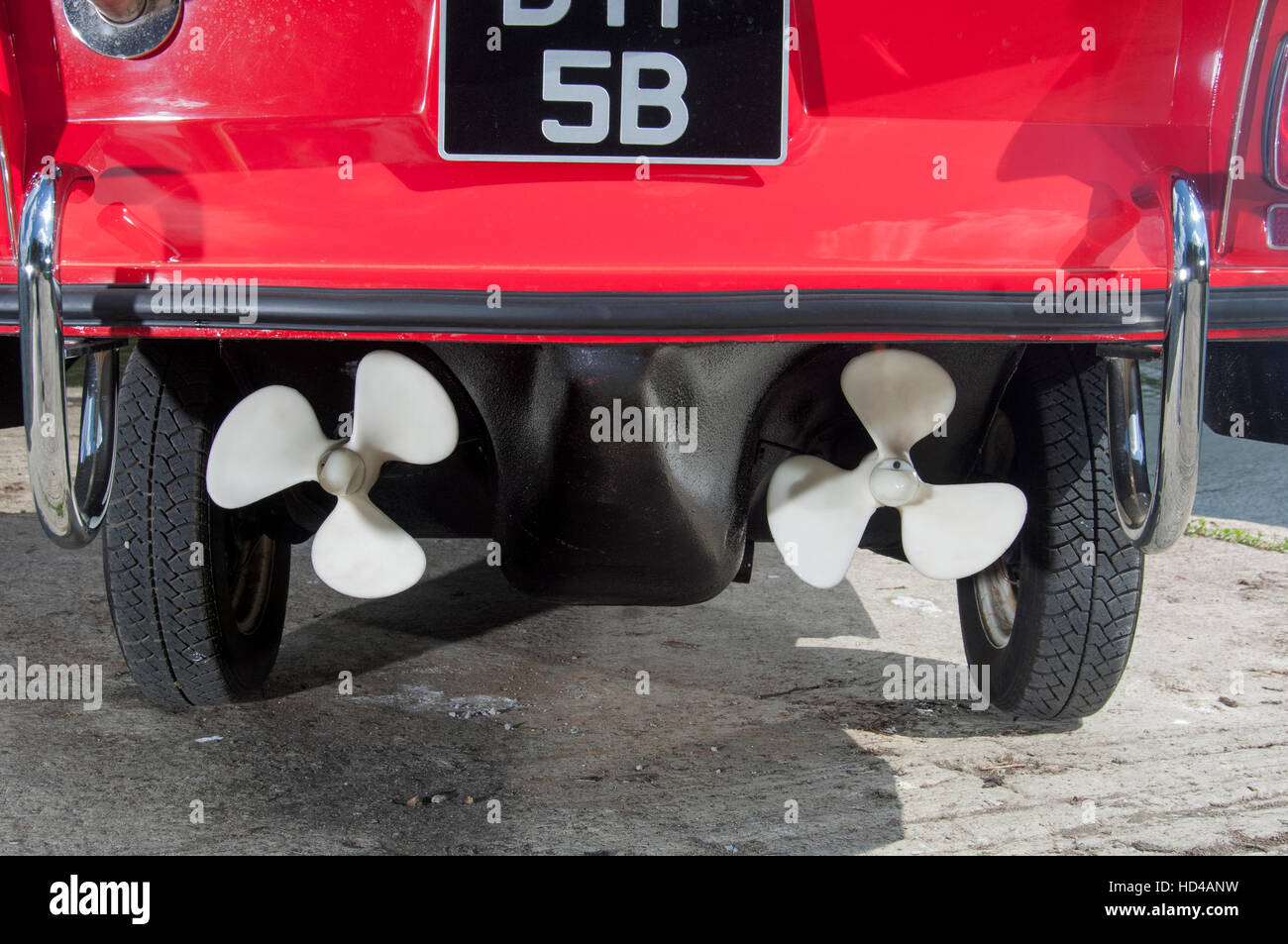 Amphicar - the 1960s amphibious swimming car Stock Photo - Alamy