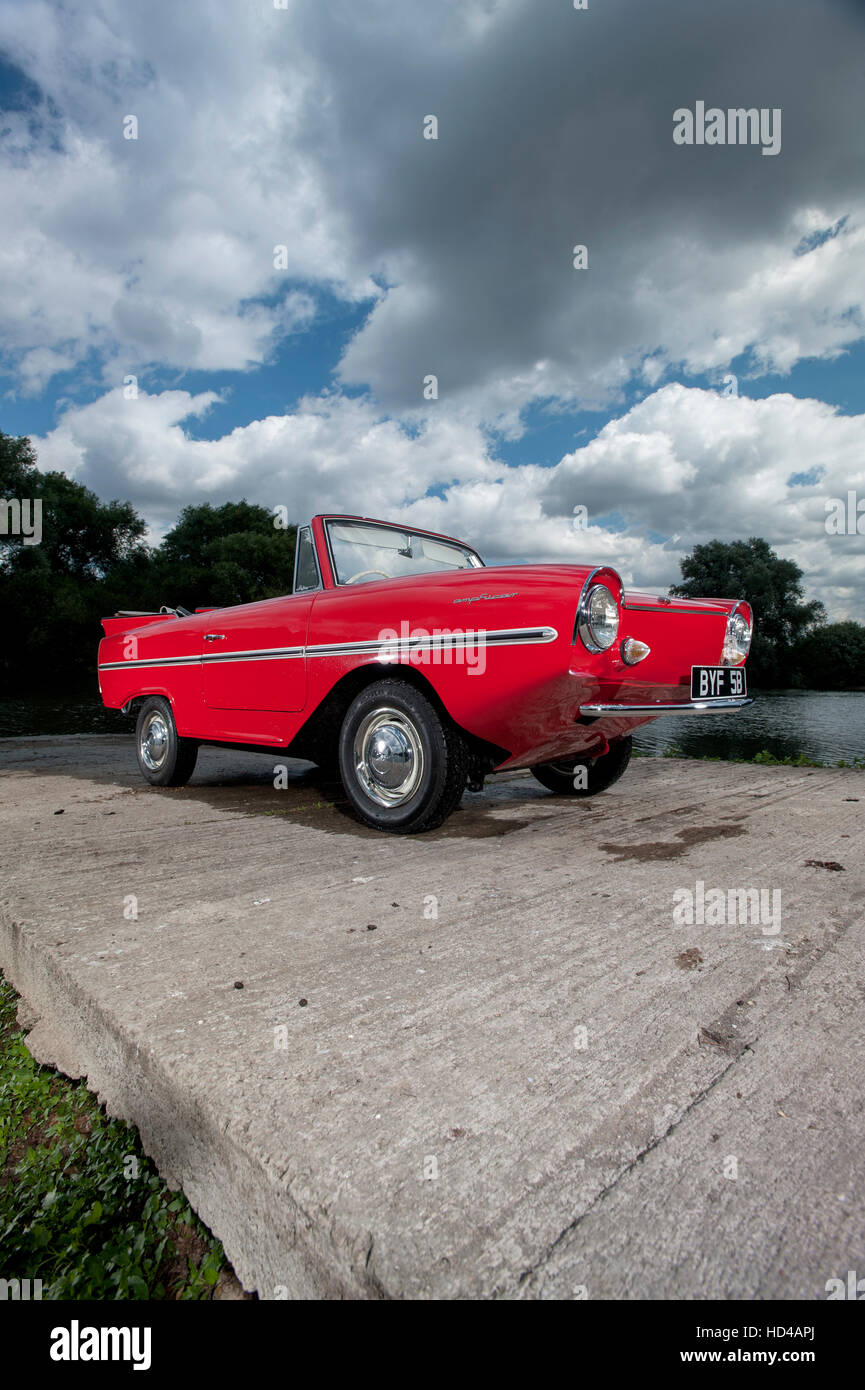 Amphicar - the 1960s amphibious swimming car Stock Photo - Alamy