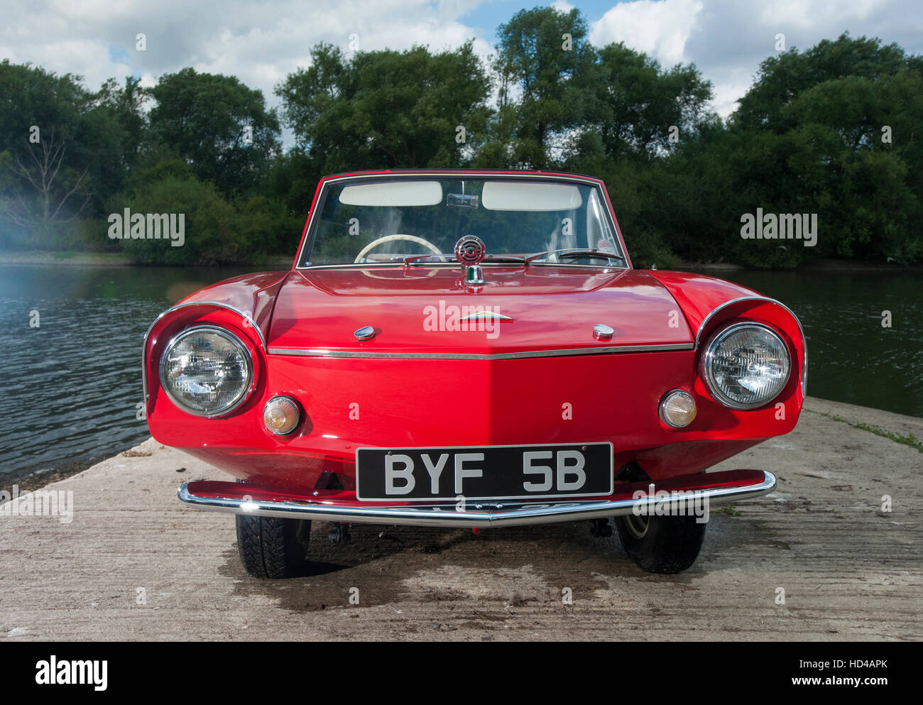 Amphicar - the 1960s amphibious swimming car Stock Photo - Alamy