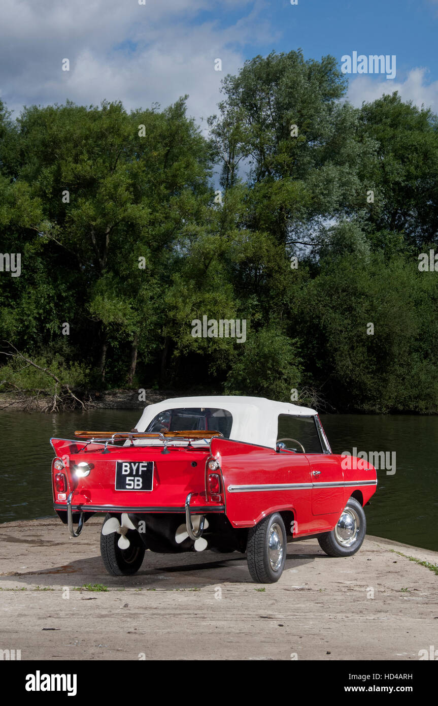 Amphicar - the 1960s amphibious swimming car Stock Photo - Alamy