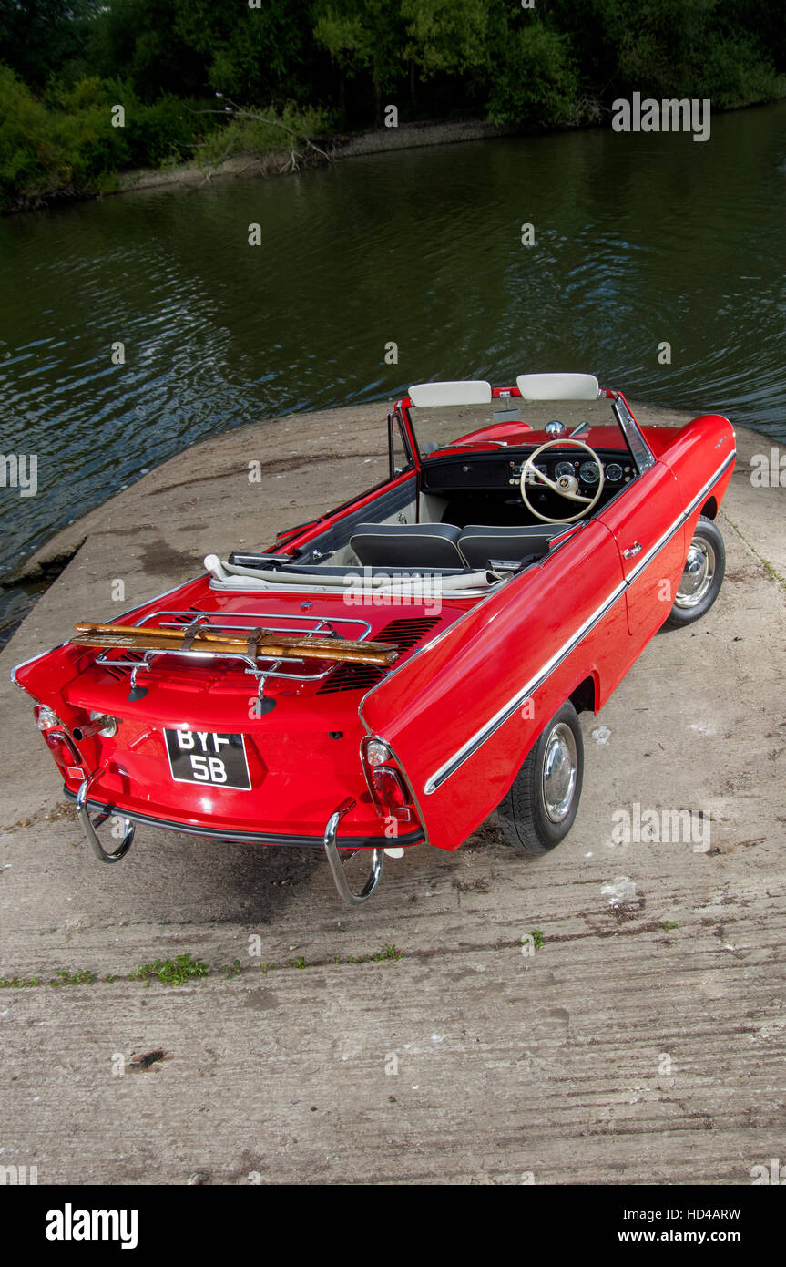 Amphicar - the 1960s amphibious swimming car Stock Photo - Alamy