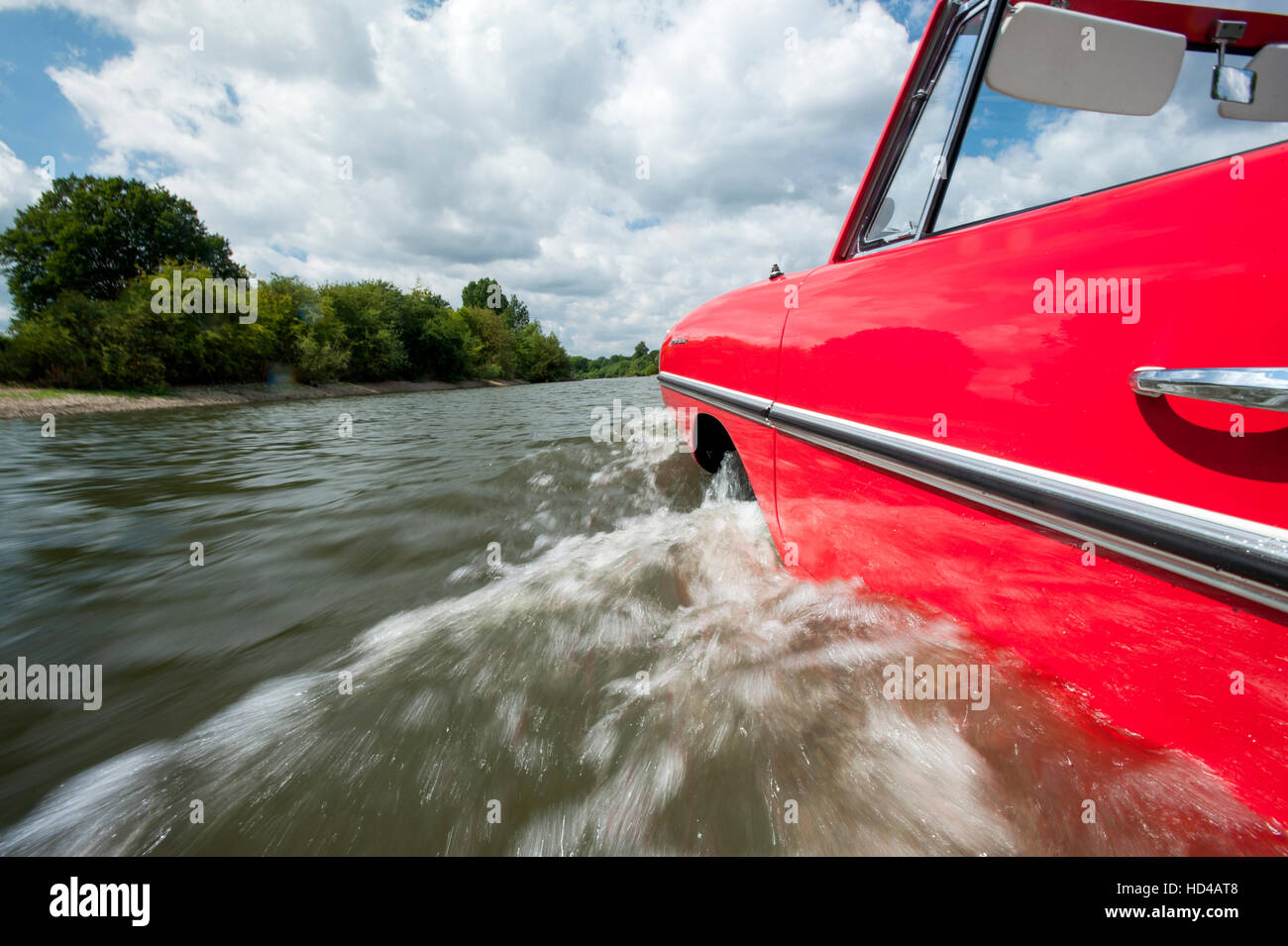 Amphicar - the 1960s amphibious swimming car Stock Photo - Alamy