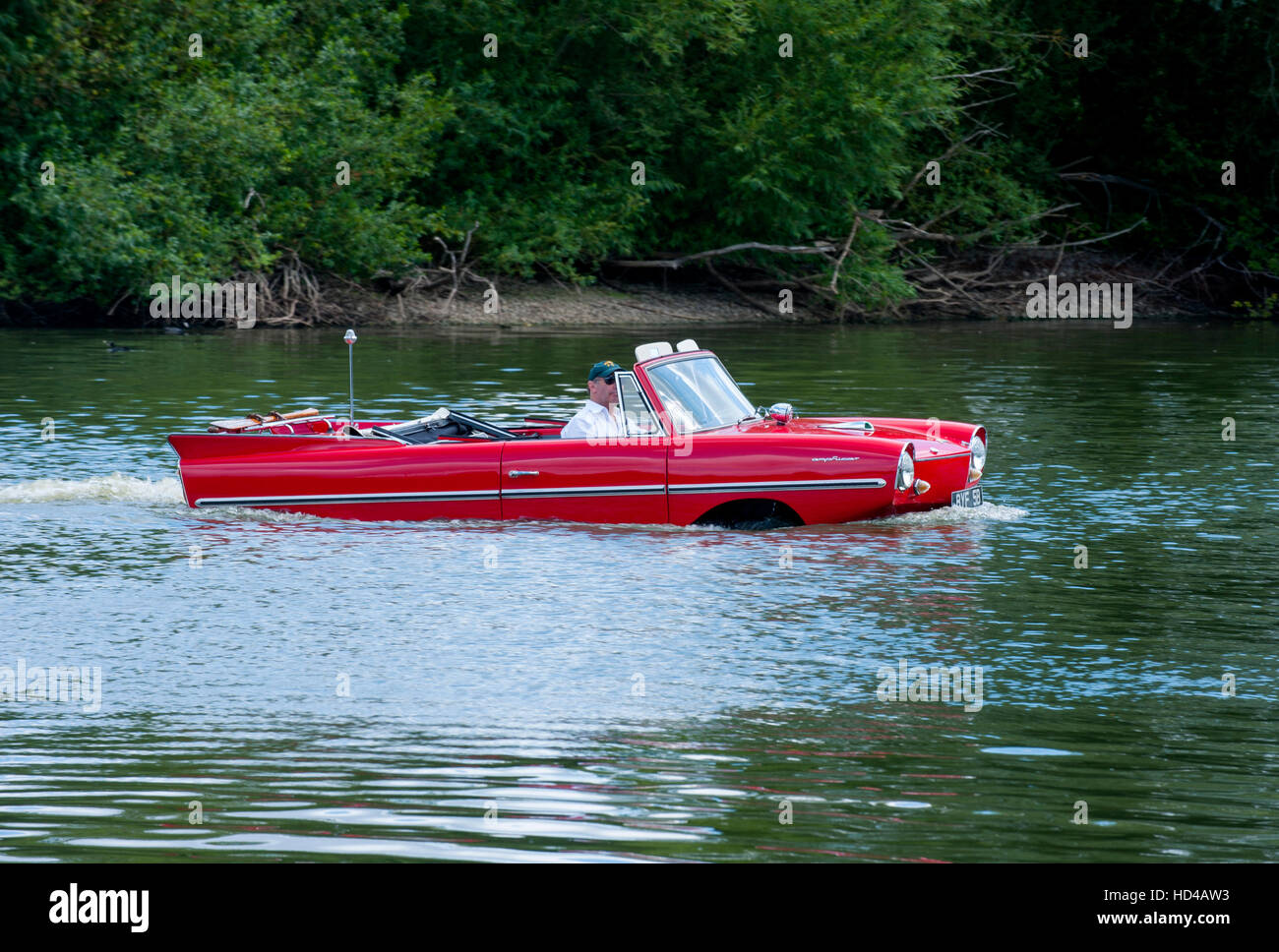 Amphicar - the 1960s amphibious swimming car Stock Photo - Alamy
