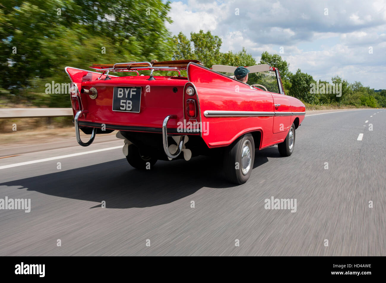 Amphicar - the 1960s amphibious swimming car Stock Photo - Alamy