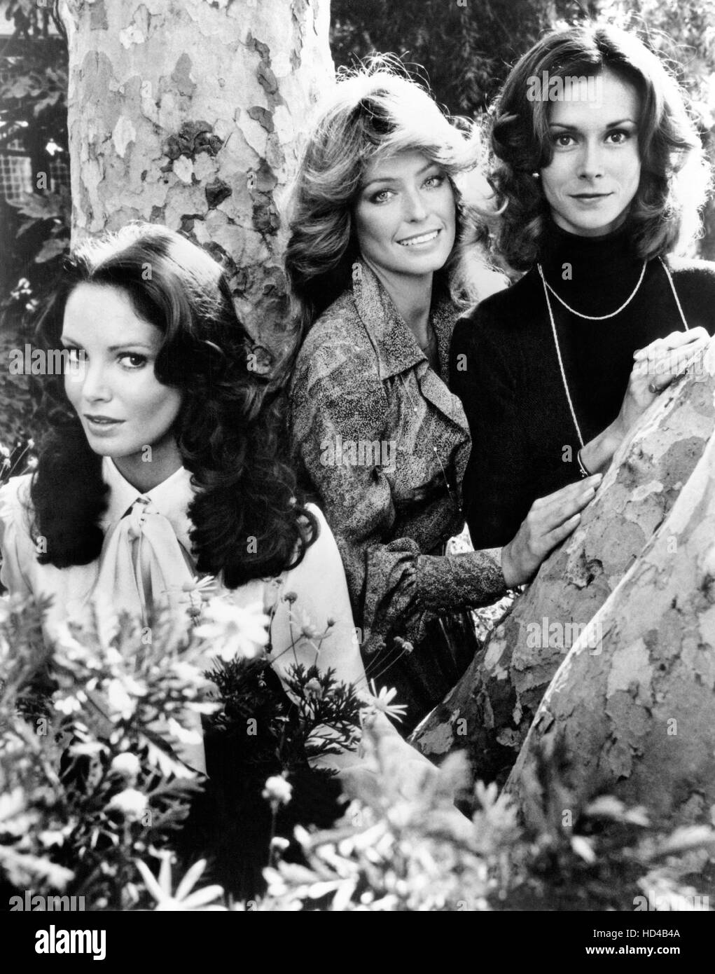CHARLIE'S ANGELS, from left, Jaclyn Smith, Farrah Fawcett, Kate Jackson, 1976-81 Stock Photo - Alamy