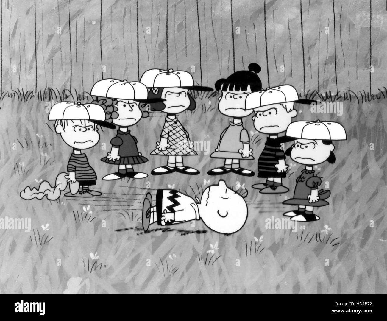 CHARLIE BROWN'S ALL-STARS, Linus Van Pelt, Frieda, Patty (left center ...