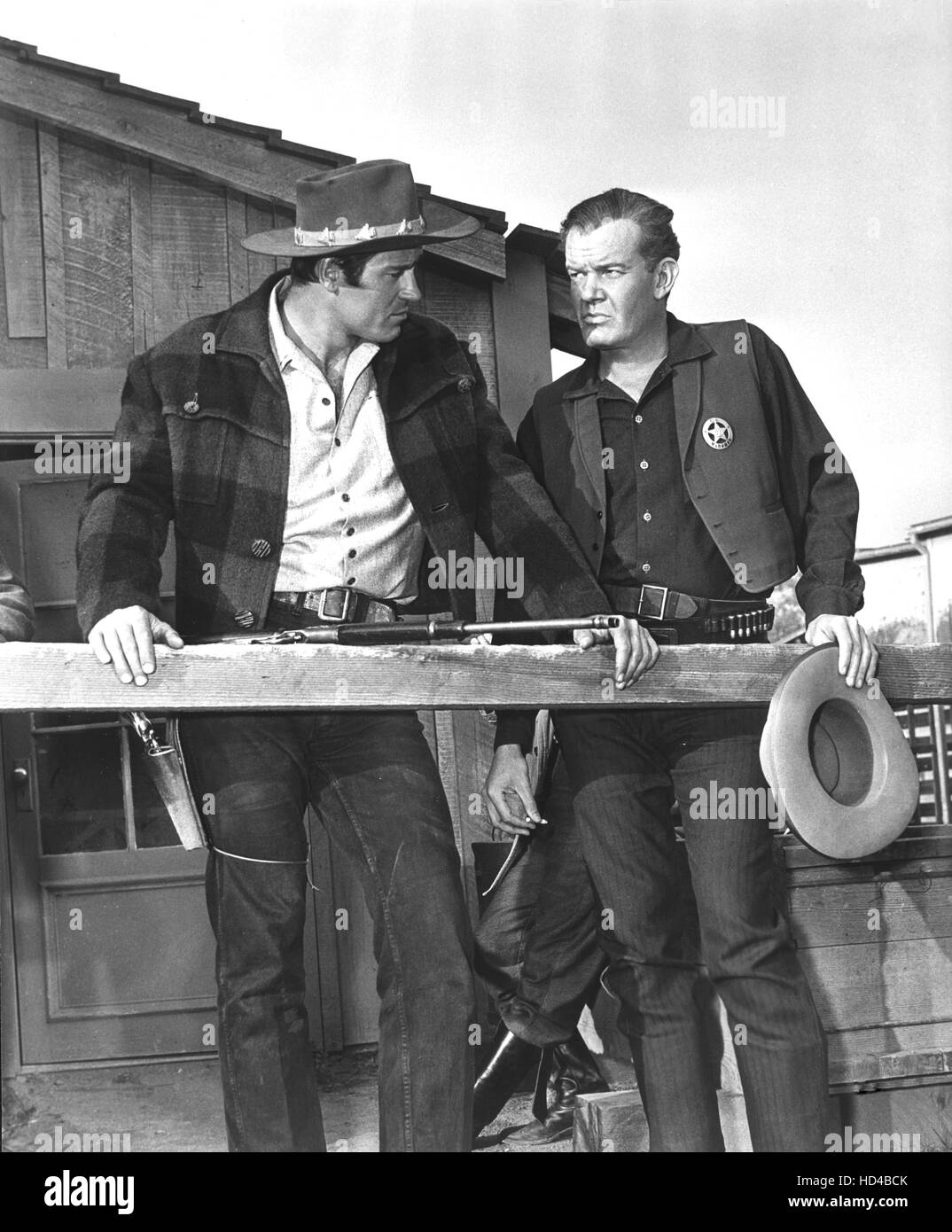 CHEYENNE, Clint Walker, Andrew Duggan, 1955-63 Stock Photo - Alamy