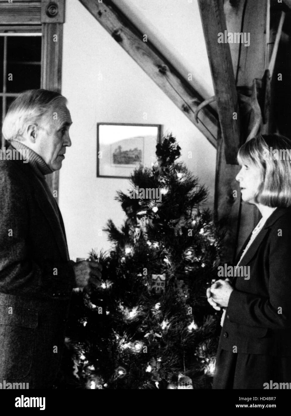 THE CHRISTMAS WIFE, Jason Robards, Julie Harris, 1988 Stock Photo - Alamy