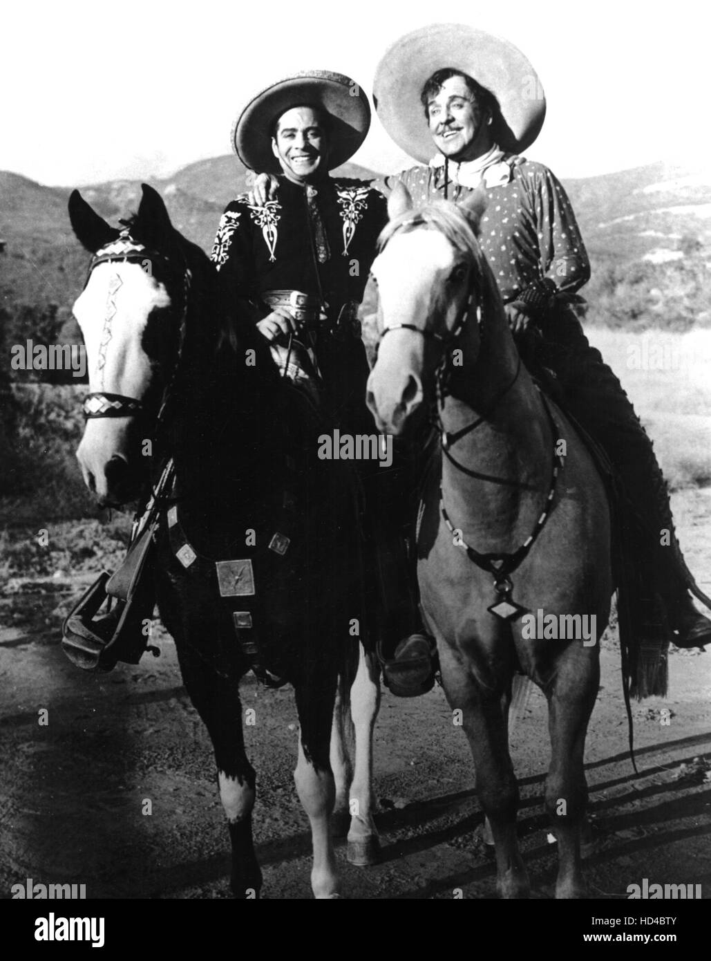 THE CISCO KID, Duncan Renaldo, Leo Carrillo, 1950-1956 Stock Photo - Alamy