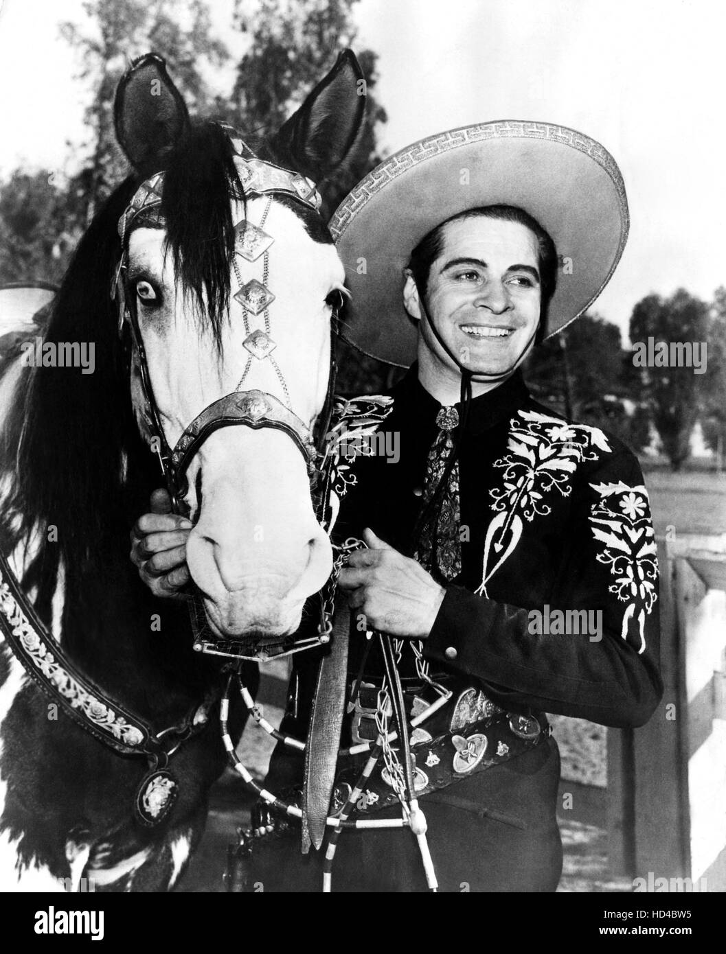 THE CISCO KID, Duncan Renaldo, 1950-56 Stock Photo - Alamy