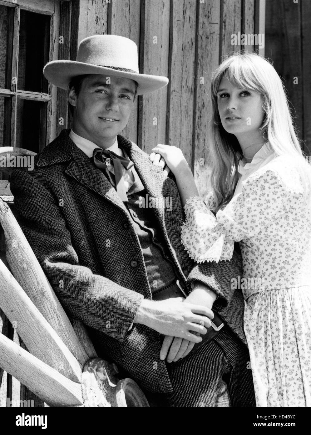 CIMARRON STRIP, Randy Boone, Jill Townsend, 1967-68 Stock Photo - Alamy