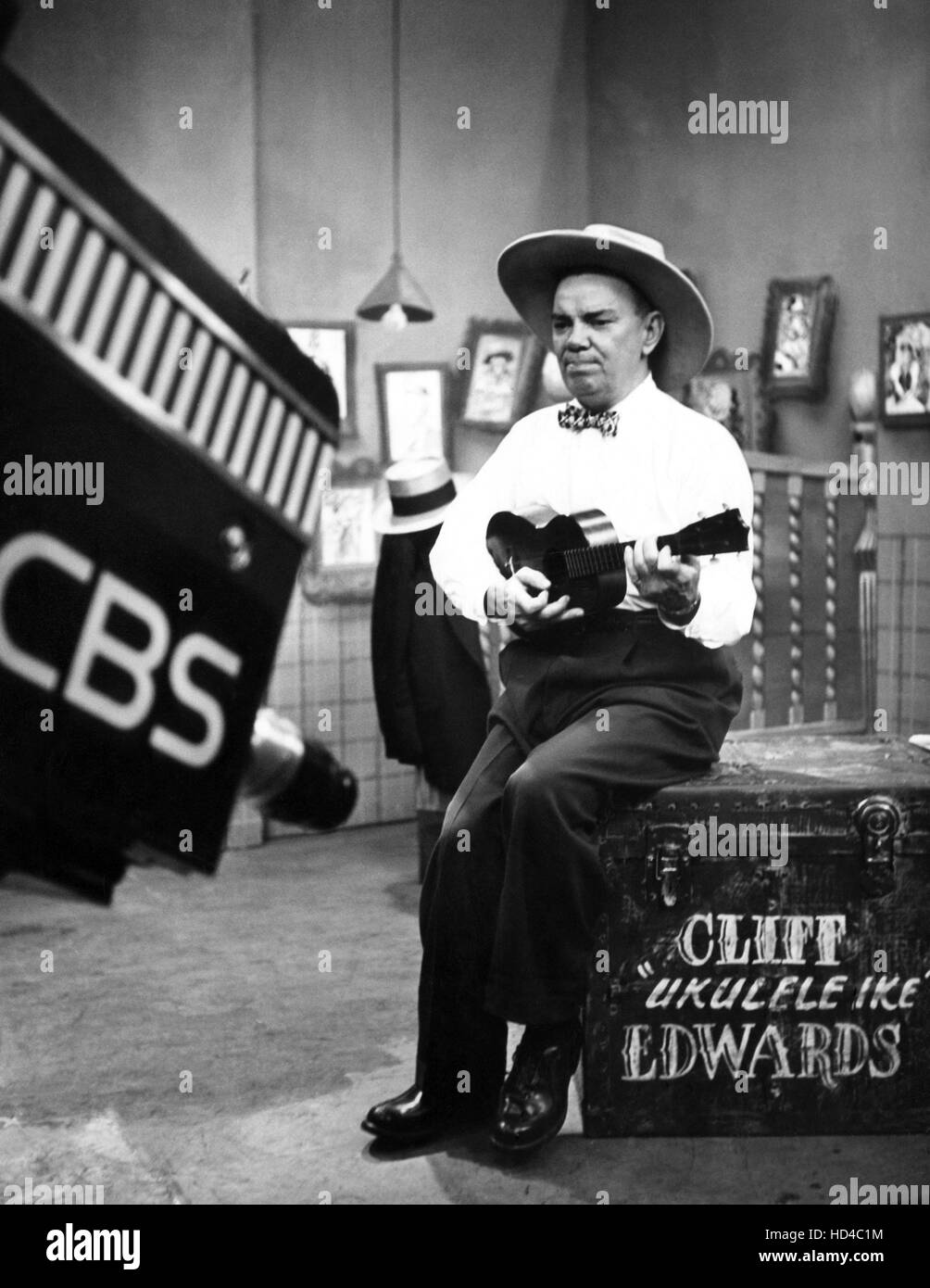 THE CLIFF EDWARDS SHOW, Cliff 'Ukulele Ike' Edwards, 1949 Stock Photo ...
