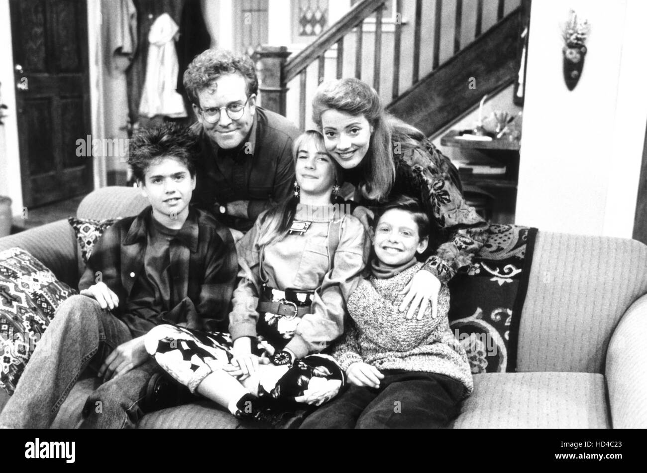 CLARISSA EXPLAINS IT ALL, from left: Sean O'Neal, Joe O'connor, Melissa ...