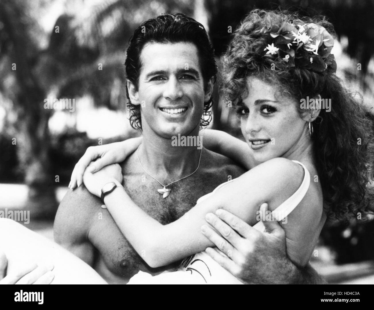 CLUB MED, from left, Jack Scalia, Janis Lee Burns, aired January 19 ...