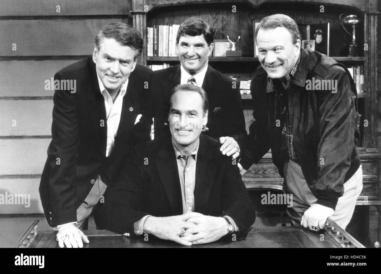 COACH, Craig T. Nelson (seated), standing from left: George Allen, Hank ...