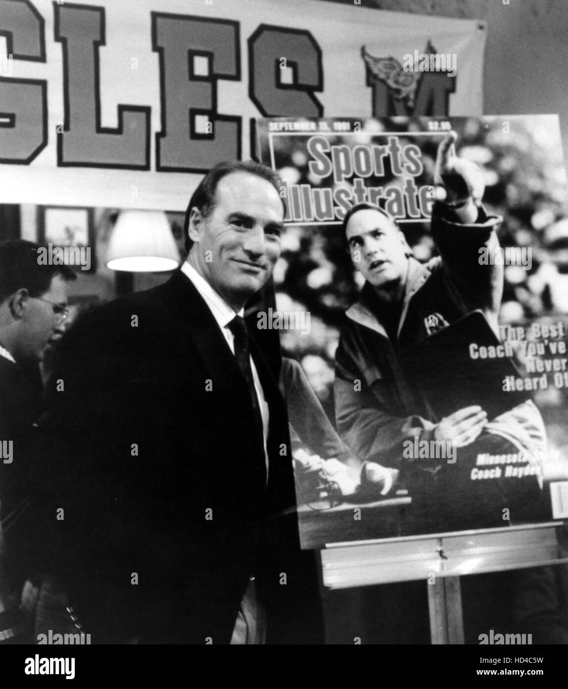 COACH, Craig T. Nelson (left and on magazine cover) in 'The Kick-Off ...