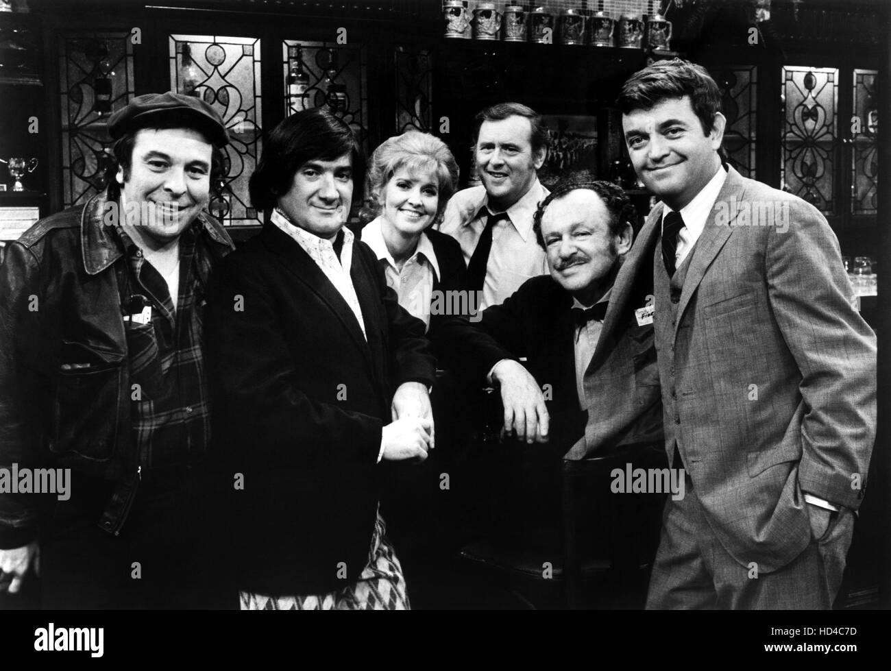 THE CORNER BAR, from left: J.J. Barry, Ron Carey, Anne Meara, Eugene ...