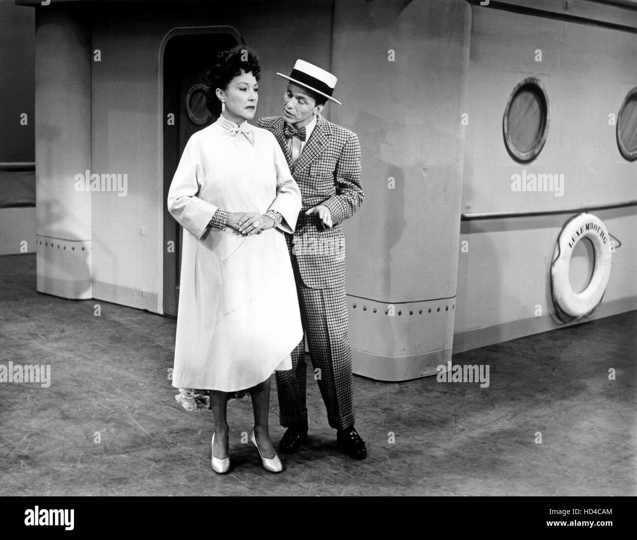 THE COLGATE COMEDY HOUR, from left: Ethel Merman, Frank Sinatra ...