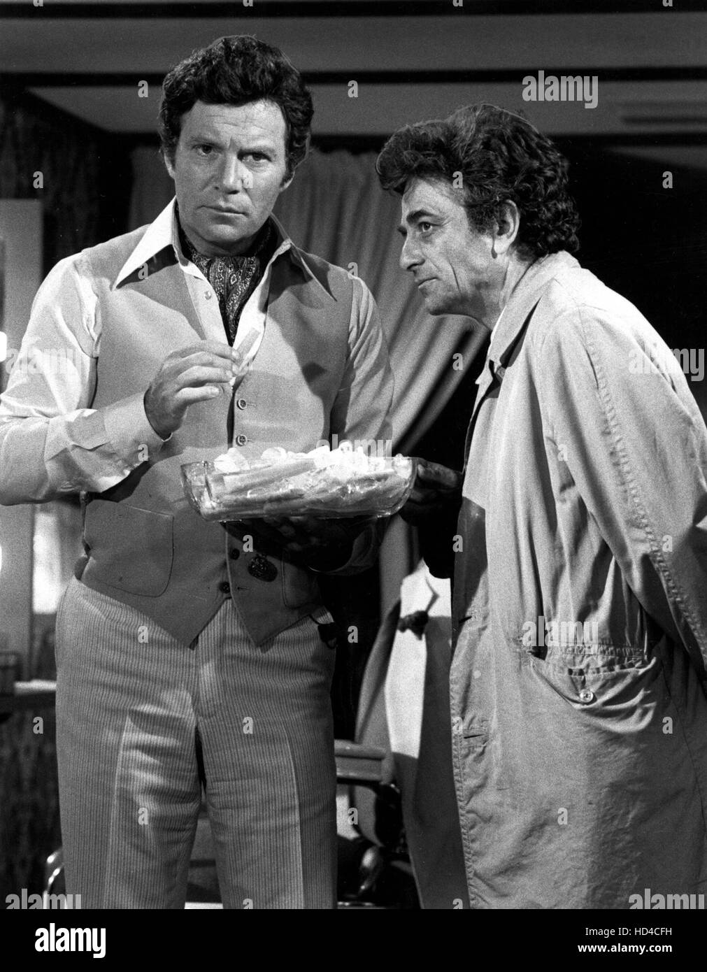 COLUMBO: FADE INTO MURDER, William Shatner, Peter Falk, (1976), 1971-93 ...