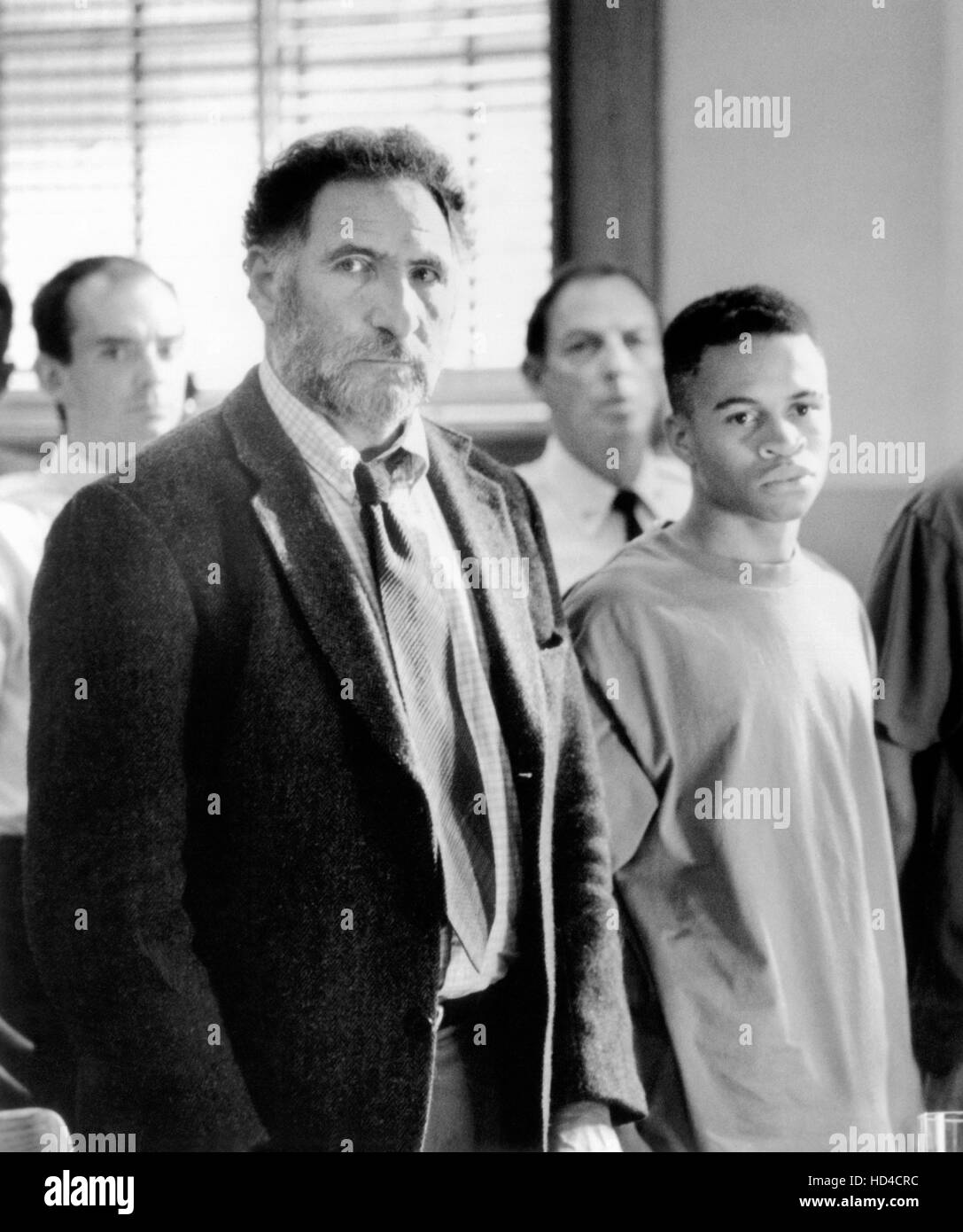 COLOR OF JUSTICE, from left, Judd Hirsch, Eugene Byrd, aired September ...