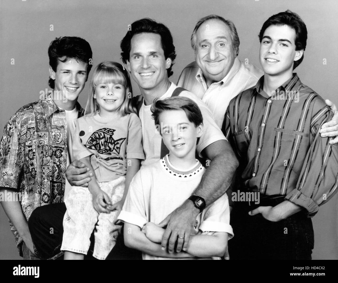 THE FAMILY MAN, (top, from left): Scott Weinger, Ashleigh Blair ...
