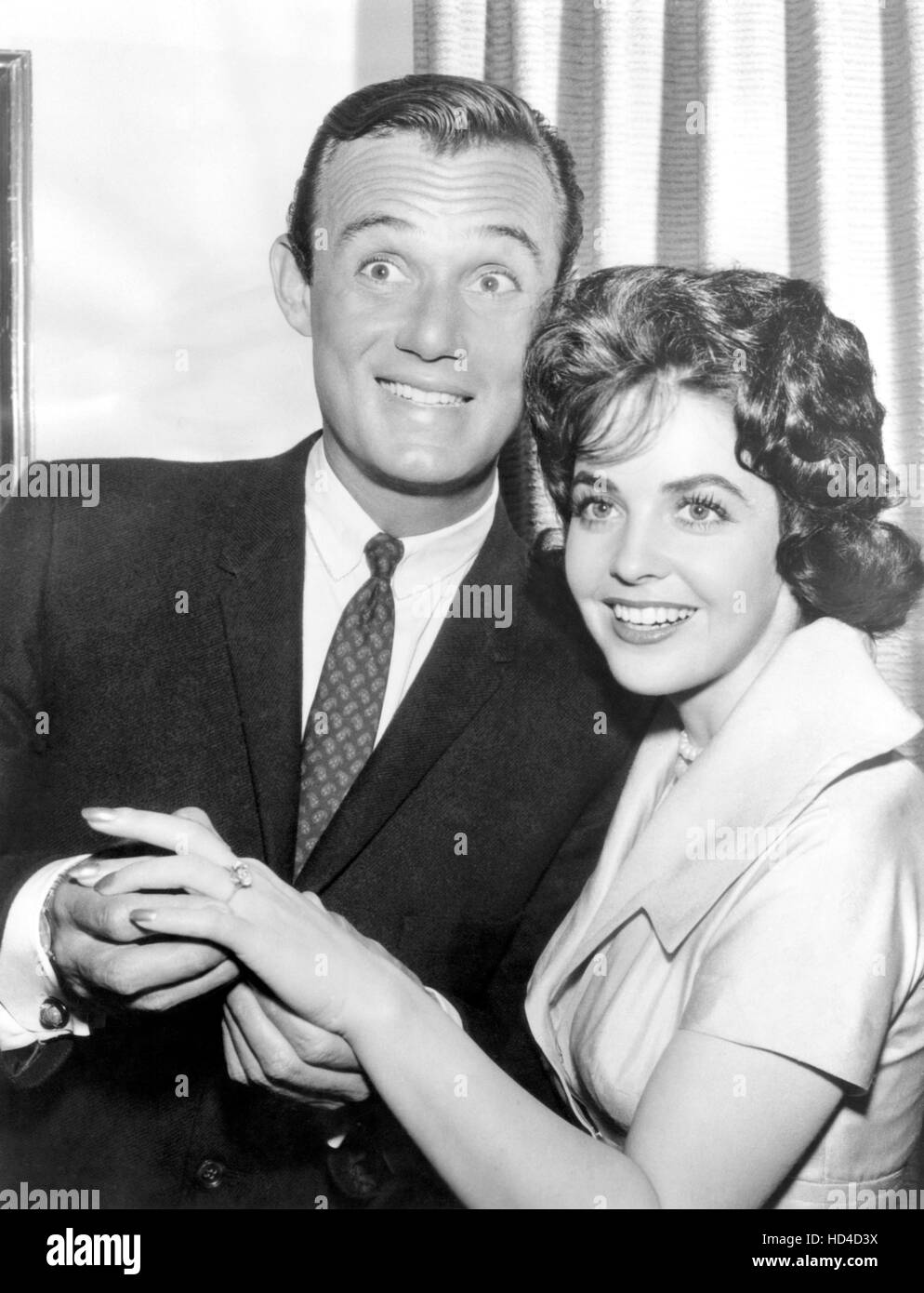 FATHER OF THE BRIDE, Burt Metcalfe, Myrna Fahey, 1961-62 Stock Photo ...