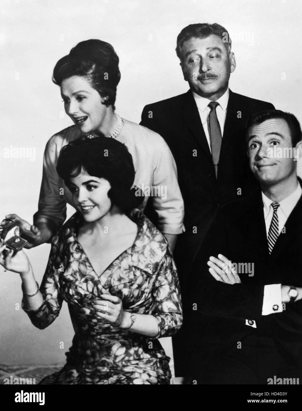 FATHER OF THE BRIDE, (clockwise from top left): Ruth Warrick, Leon Ames ...