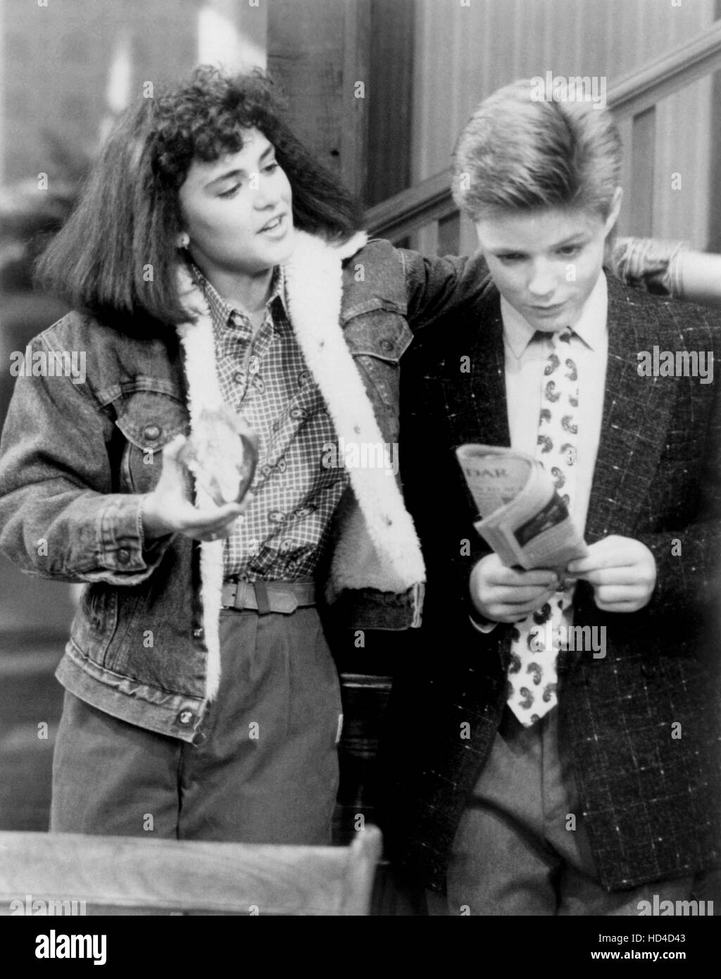 THE FACTS OF LIFE, from left: Sherrie Krenn, Mackenzie Astin (Season 9 ...