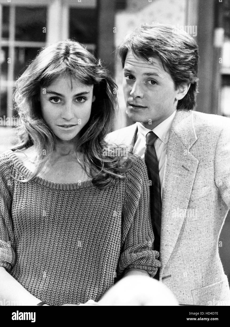 FAMILY TIES, Tracy Pollan, Michael J. Fox, 'The Real Thing, Part I ...