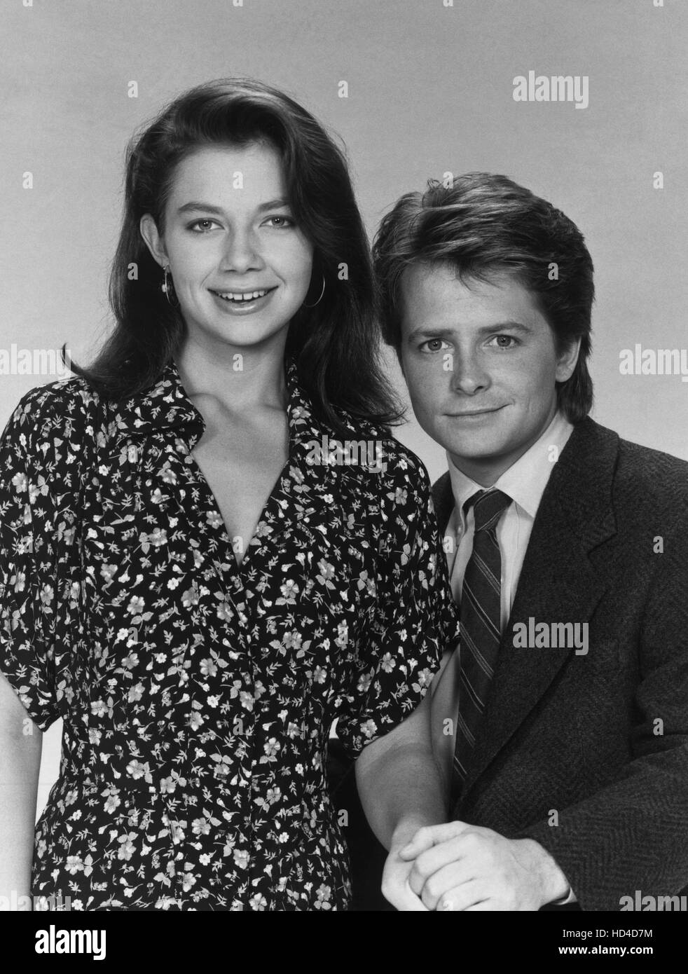 FAMILY TIES, Justine Bateman, Michael J. Fox, 1982-89, © Paramount ...