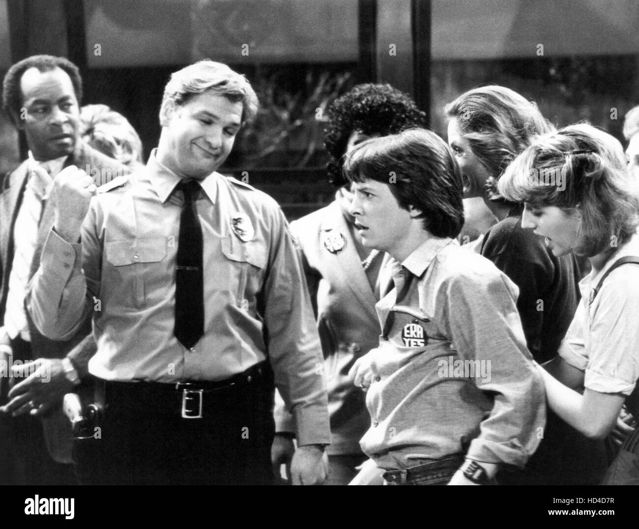 FAMILY TIES, (from left): Richard Vidan, Micheal J. Fox, Tracy Nelson ... FAMILY TIES, (from left): Richard Vidan, Micheal J. Fox, Tracy Nelson ...