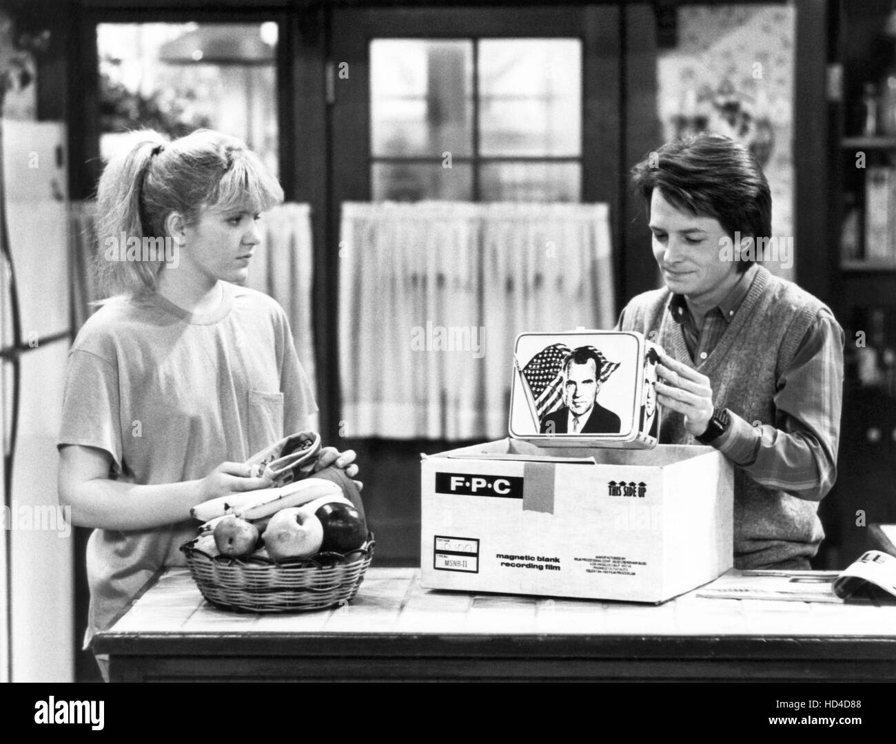 FAMILY TIES, (from left): Tina Yothers, Micheal J. Fox, 'Paper Chase ... FAMILY TIES, (from left): Tina Yothers, Micheal J. Fox, 'Paper Chase ...