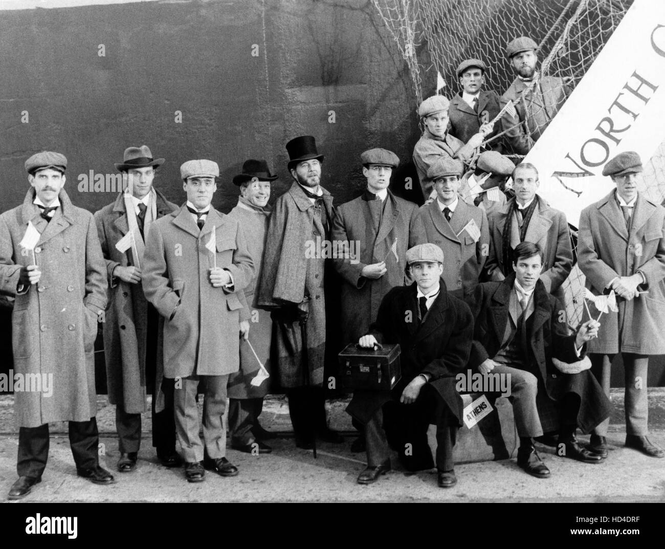 David caruso jason connery Black and White Stock Photos & Images - Alamy