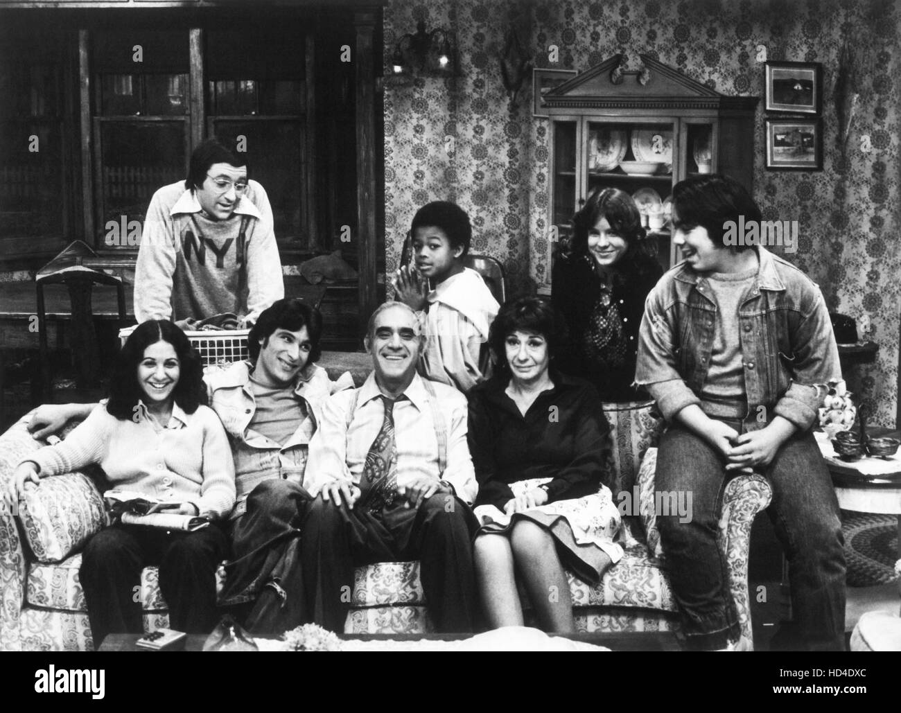 FISH, back from left: Barry Gordon, Todd Bridges, Denise Miller, front ...