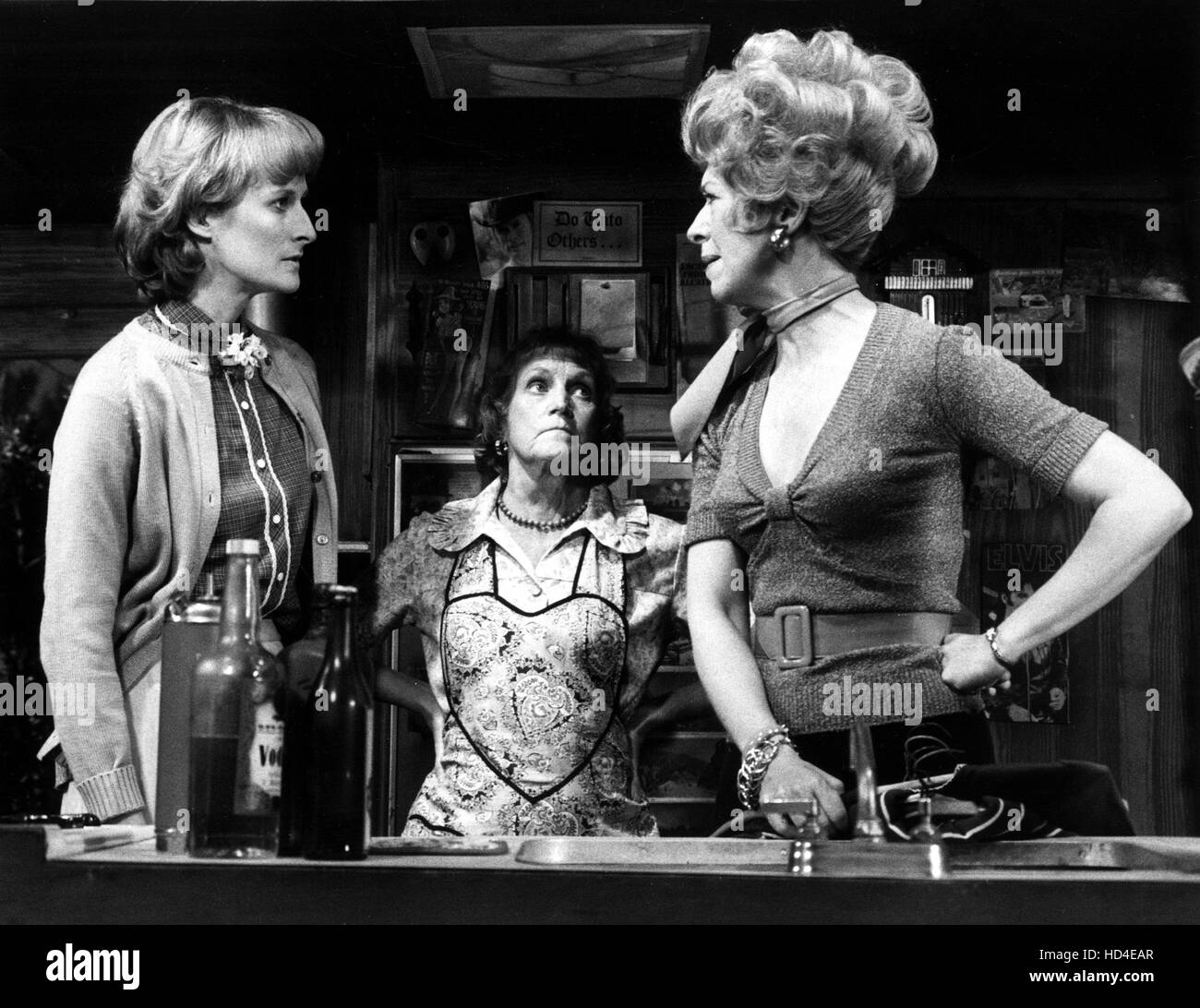 FLO, Lucy Lee Flippin, Sudie Bond, Polly Holliday, 1980-81 Stock Photo ...