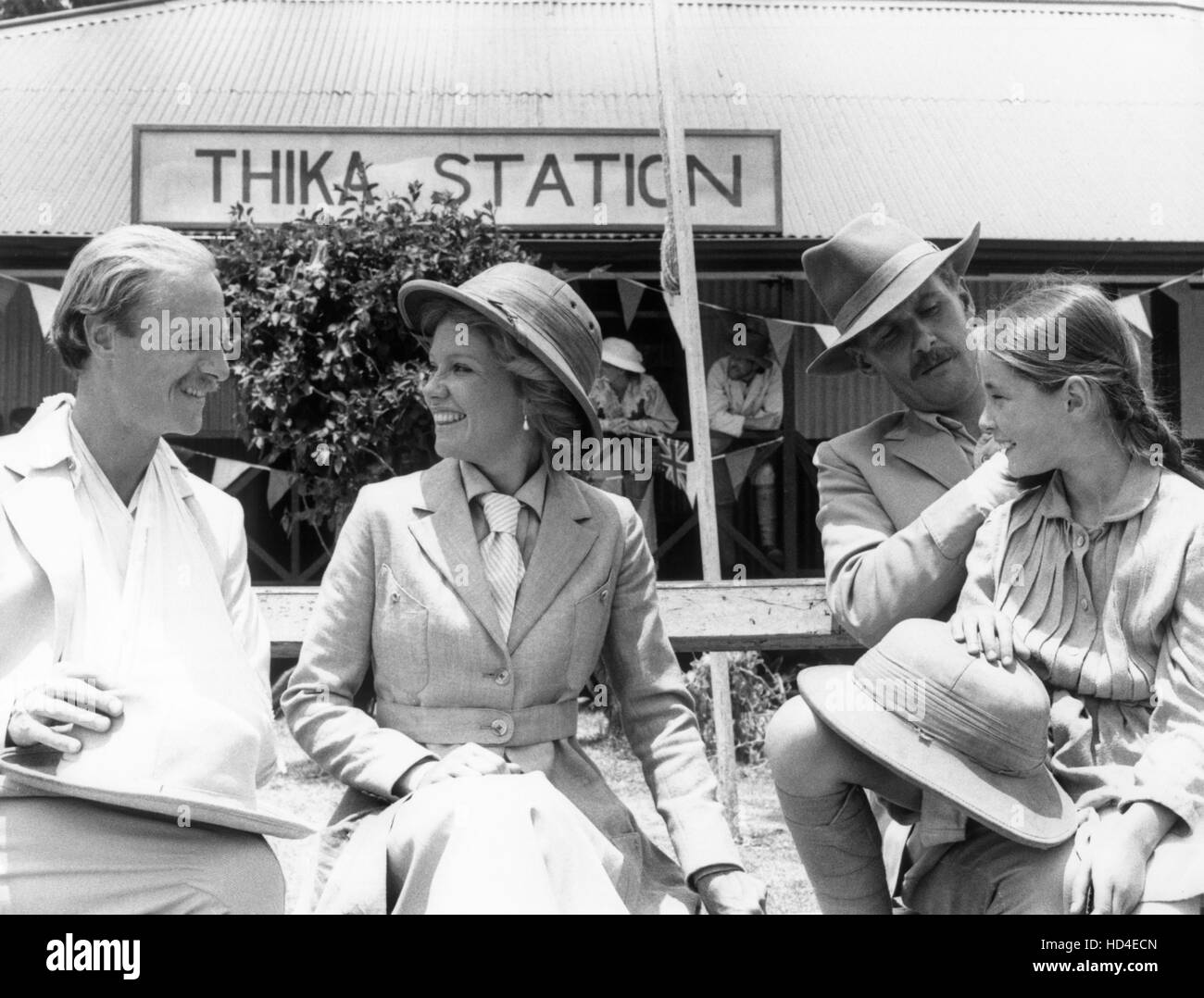THE FLAME TREES OF THIKA, (from left): Nicholas Jones, Hayley Mills ...