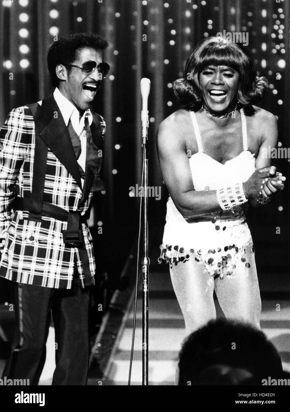 THE FLIP WILSON SHOW, from left: Sammy Davis Jr., Flip Wilson (as ...