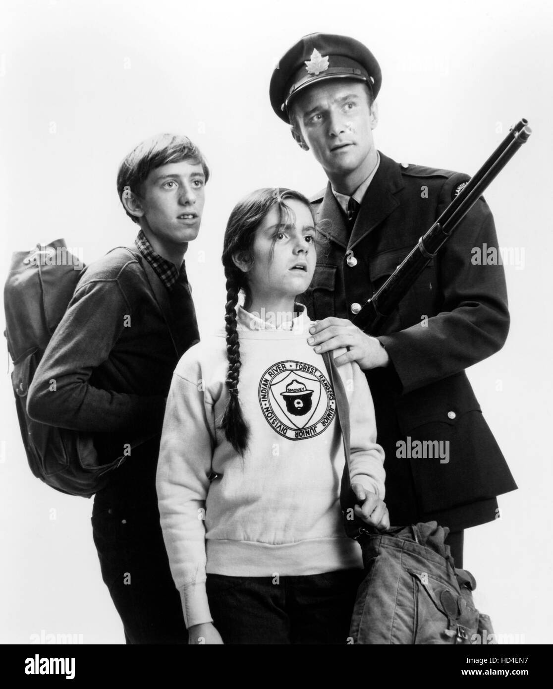 THE FOREST RANGERS, (from left): Ralph Endersby, Susan Conway, Graydon ...