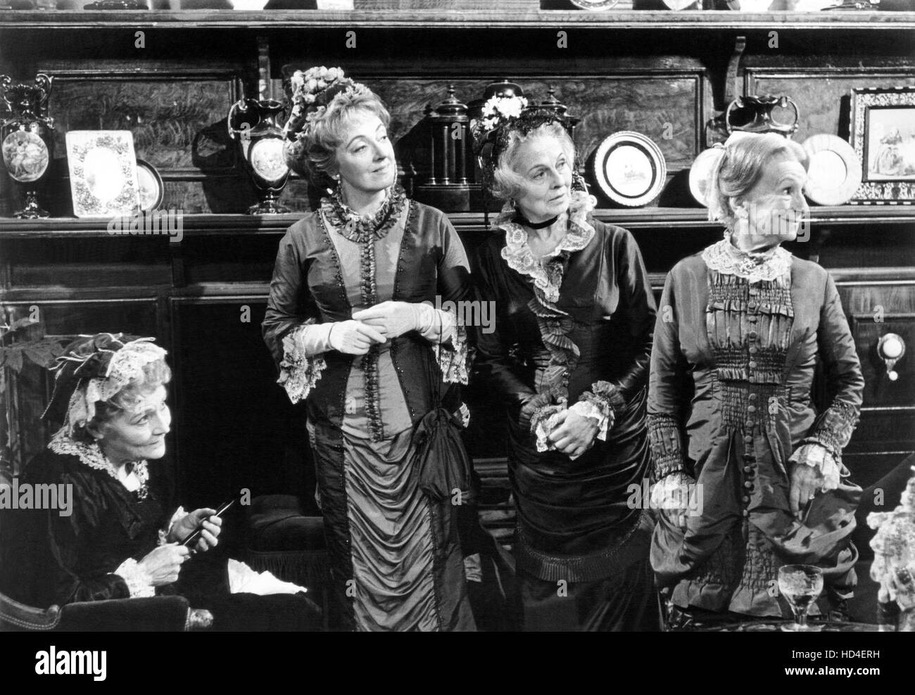 THE FORSYTE SAGA, (from left): Fay Compton, Fanny Rowe, Nora Swinburne ...