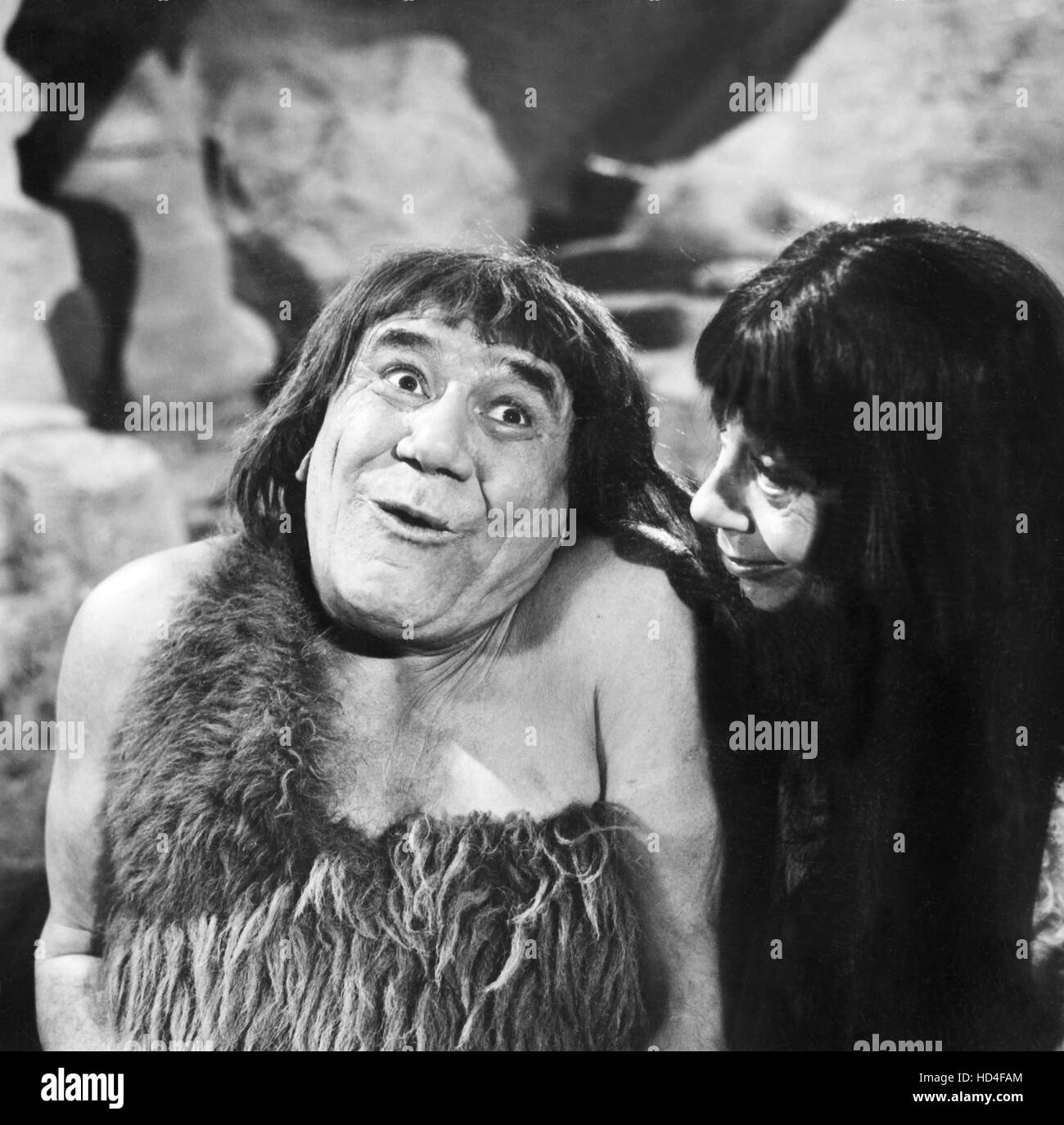 IT'S ABOUT TIME, Joe E. Ross, Imogene Coca, 1966-1967 Stock Photo - Alamy