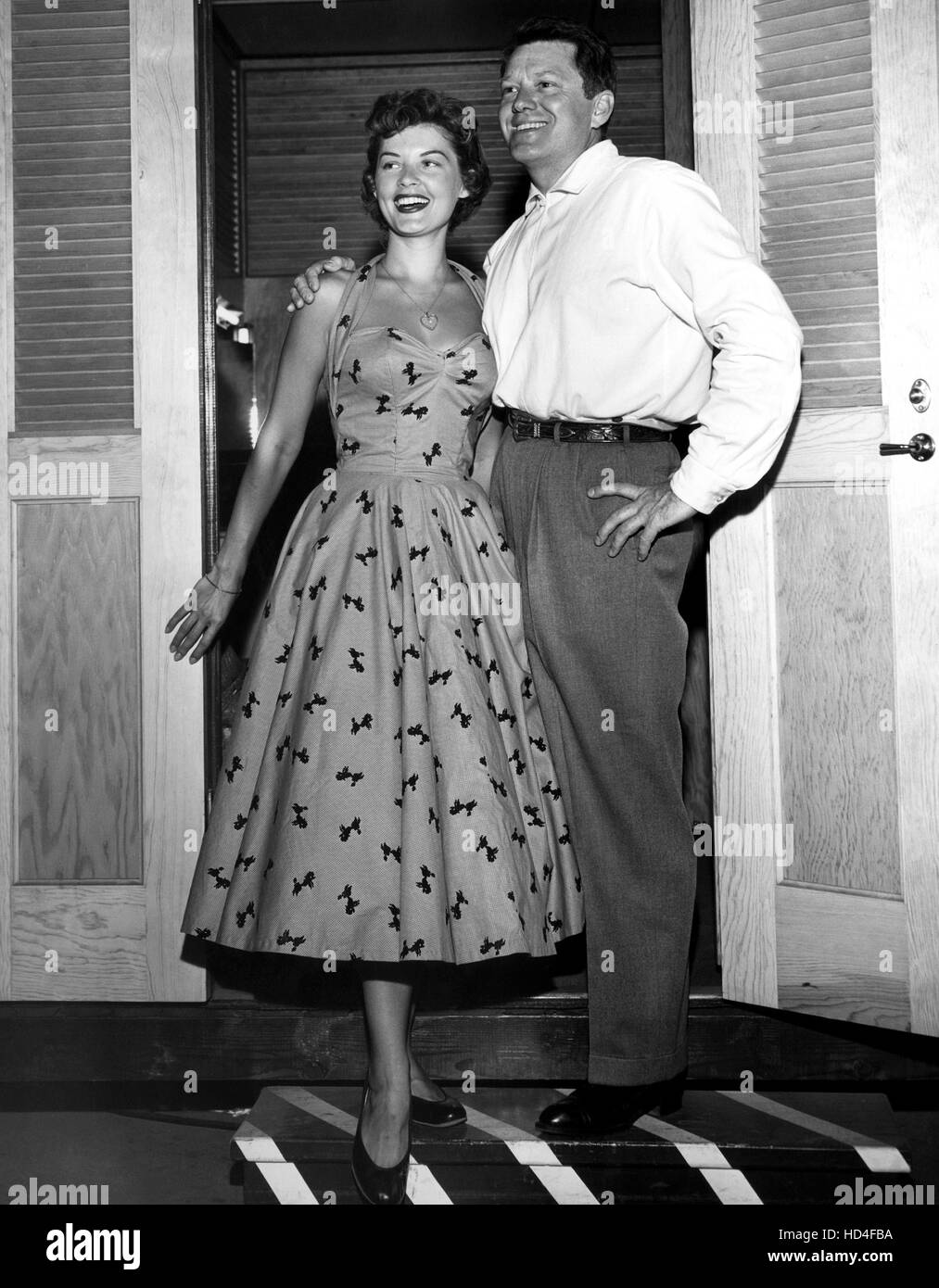 IT'S A GREAT LIFE, Barbara Bates, Michael O'Shea, 1954-56 Stock Photo ...