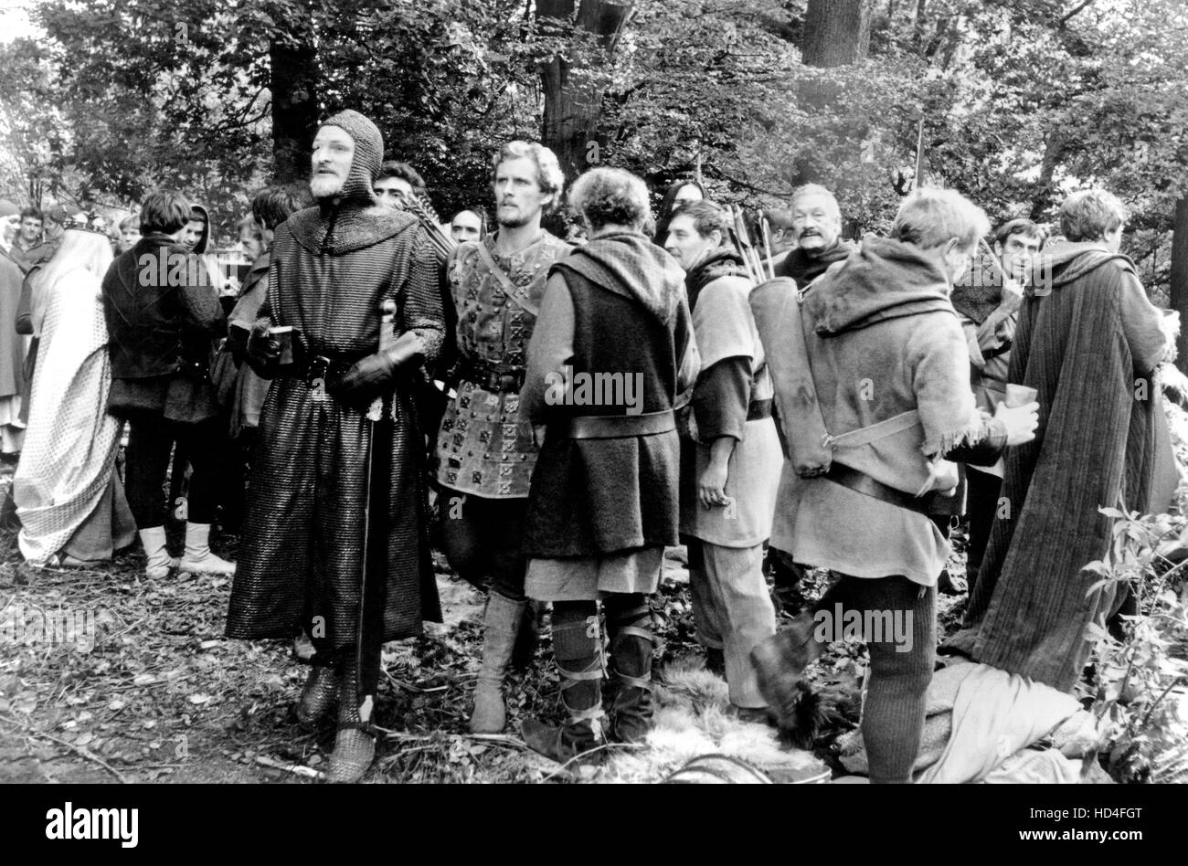 IVANHOE, from left, center, Julian Glover, David Bobb, aired February ...